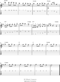 Carol of the Bells - chords, guitar tabs, and fingerstyle arrangement ...