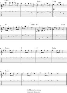 Carol of the Bells - chords, guitar tabs, and fingerstyle arrangement ...